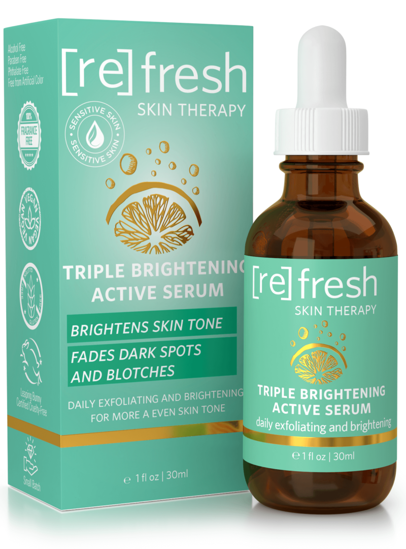 Triple Brightening Active Serum – Refresh Skin Therapy